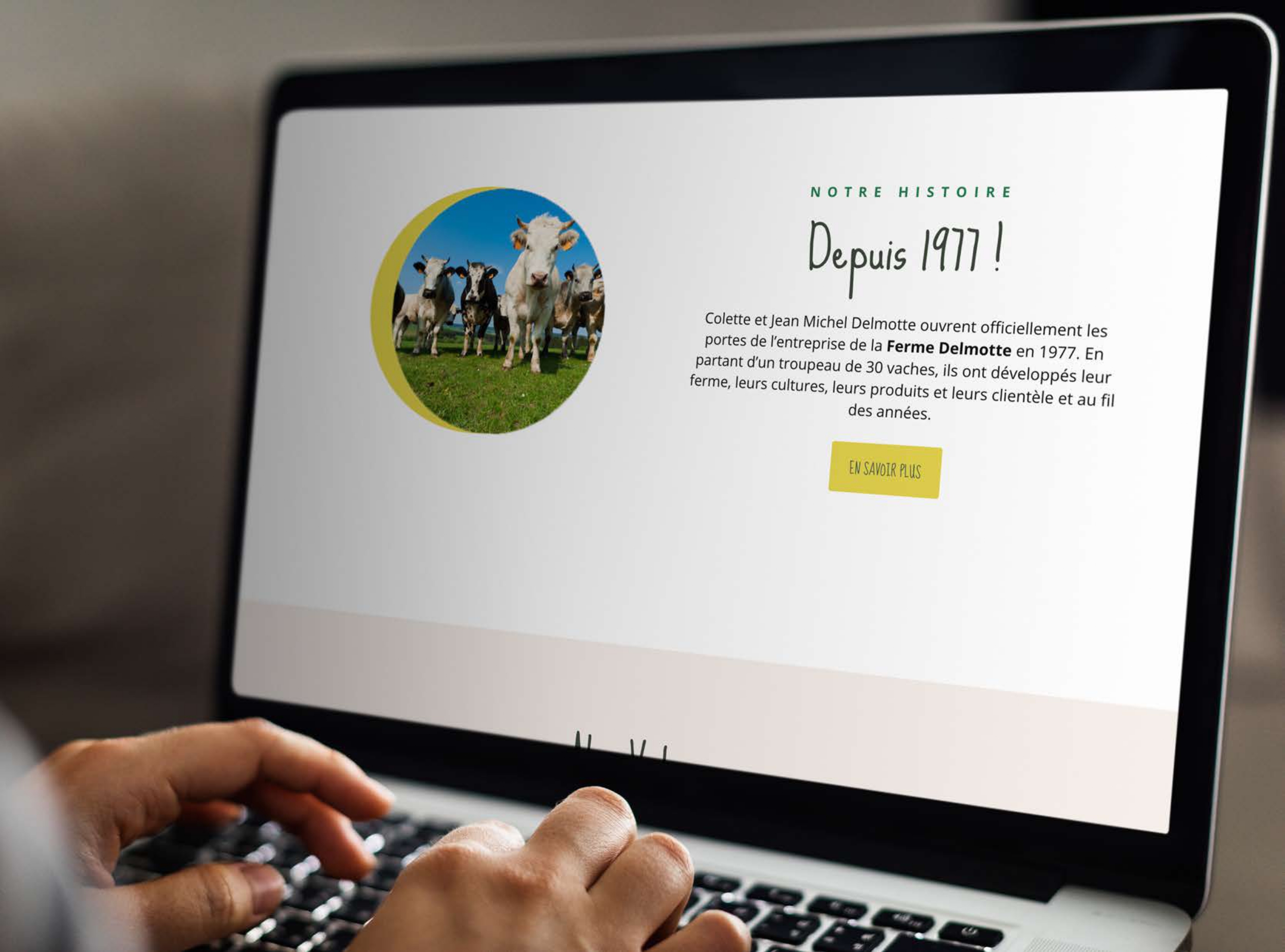 Ferme Delmotte - Élevage Bovin - Réalisation La Pépinière